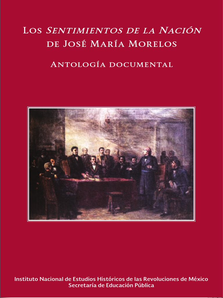 Los Sentimientos de La Nación de José María Morelos | PDF | Folklore ...