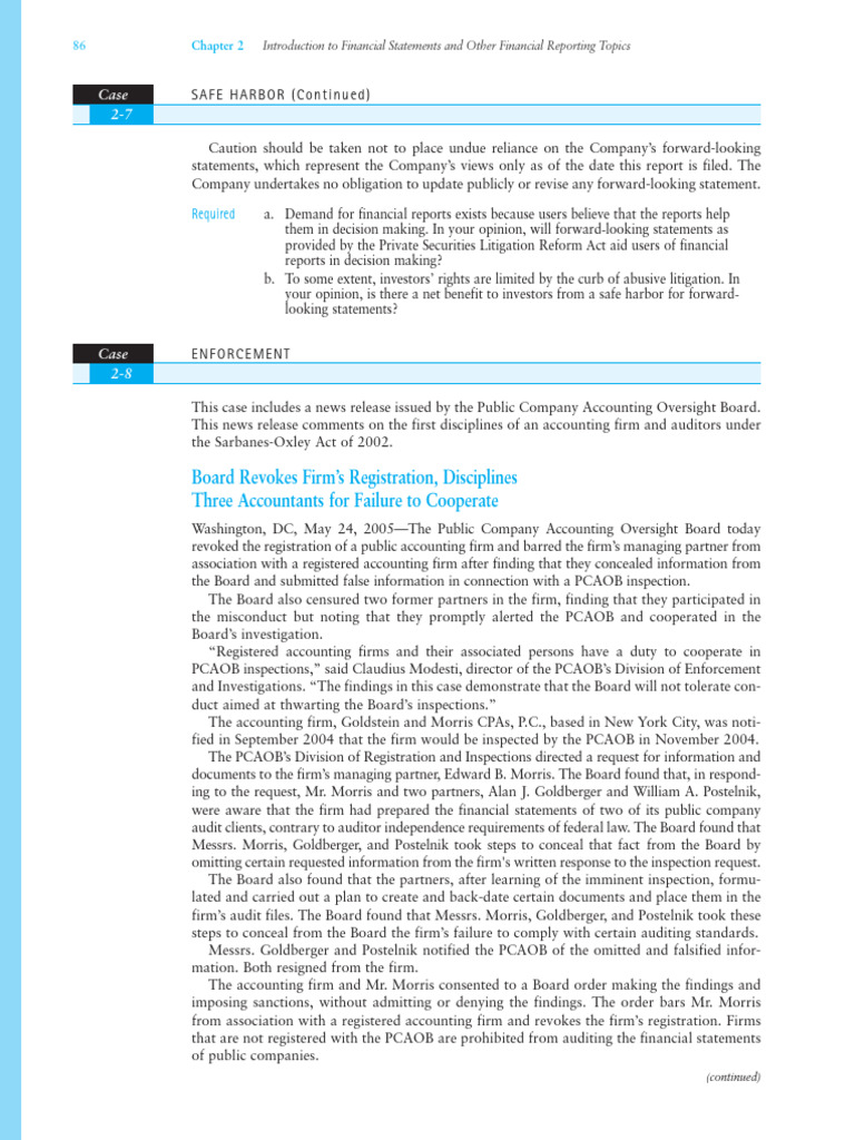 Financial Reporting and Analysis - PDF Room-103 | PDF