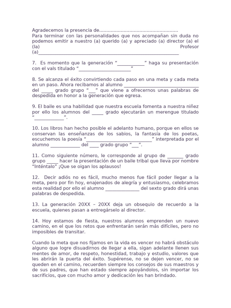 Programa para Cierre de Ciclo | PDF