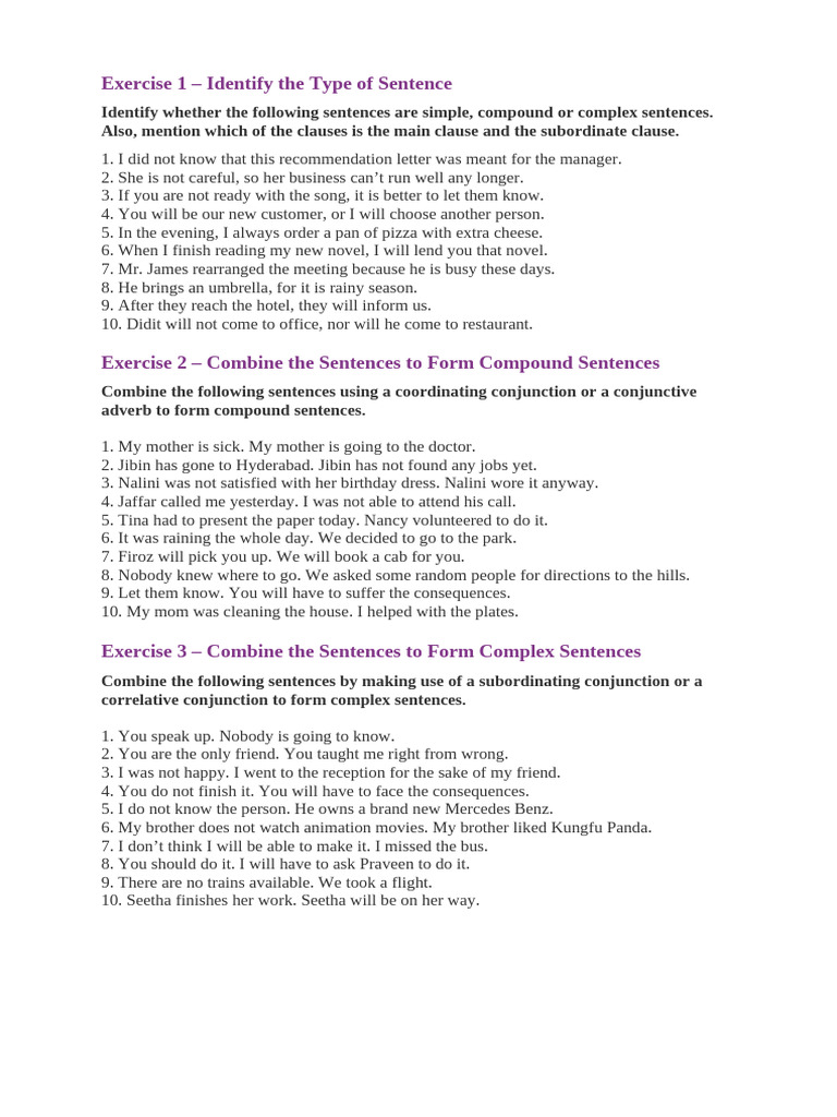 Exercise 1 | PDF | Syntax | Grammar