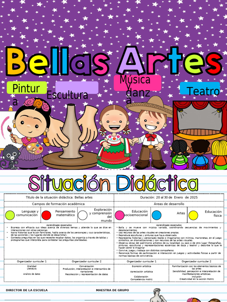Plan Las Bellas Artes | PDF | Bailes | Pinturas