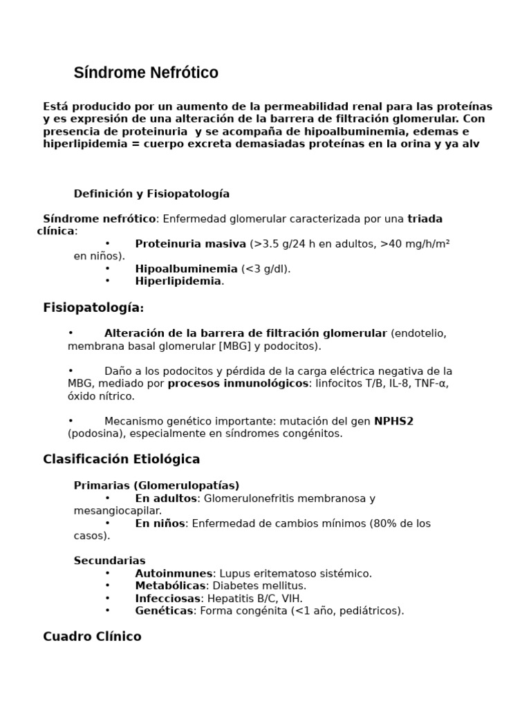 Repaso Nefro | PDF | Medicina | Sistema urinario