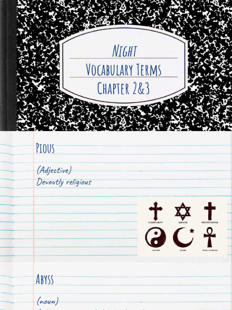 Night Ch. 2 & 3 Vocab | PDF
