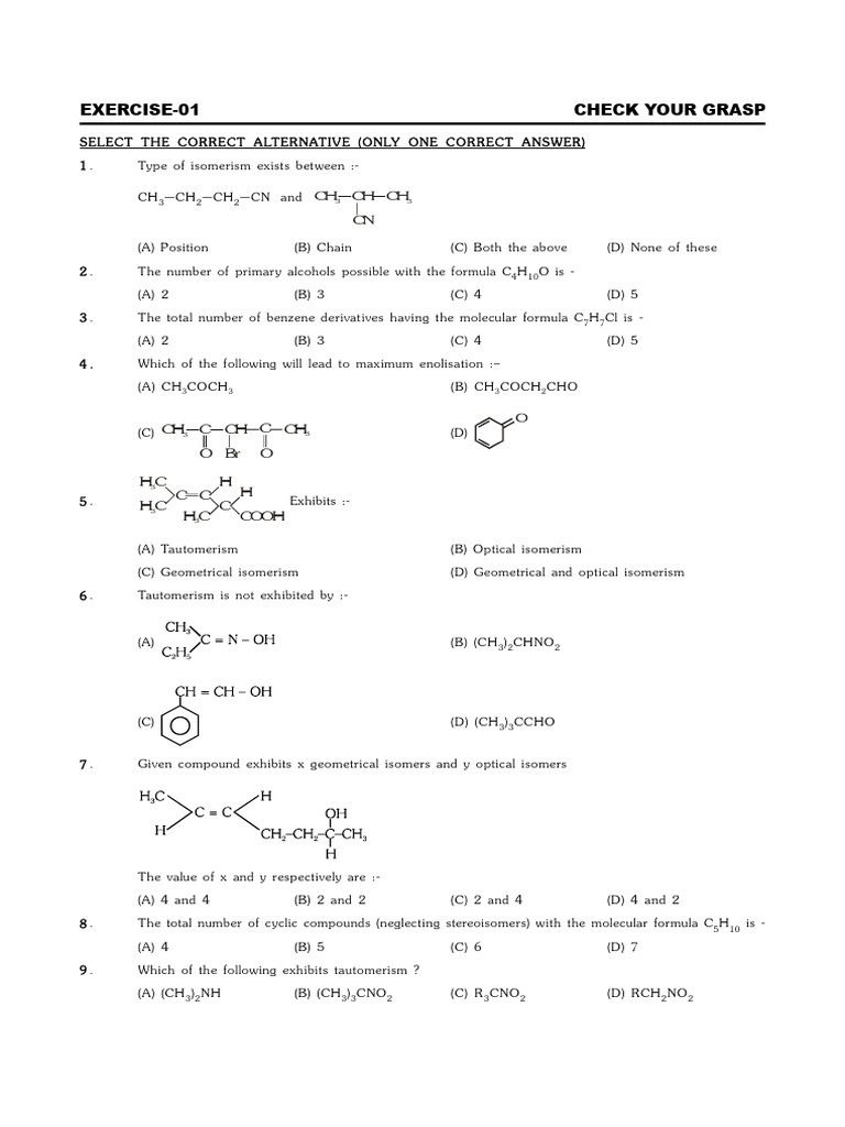 Updated Class 11 Physics Formula Sheet 1 | PDF | Isomer | Space