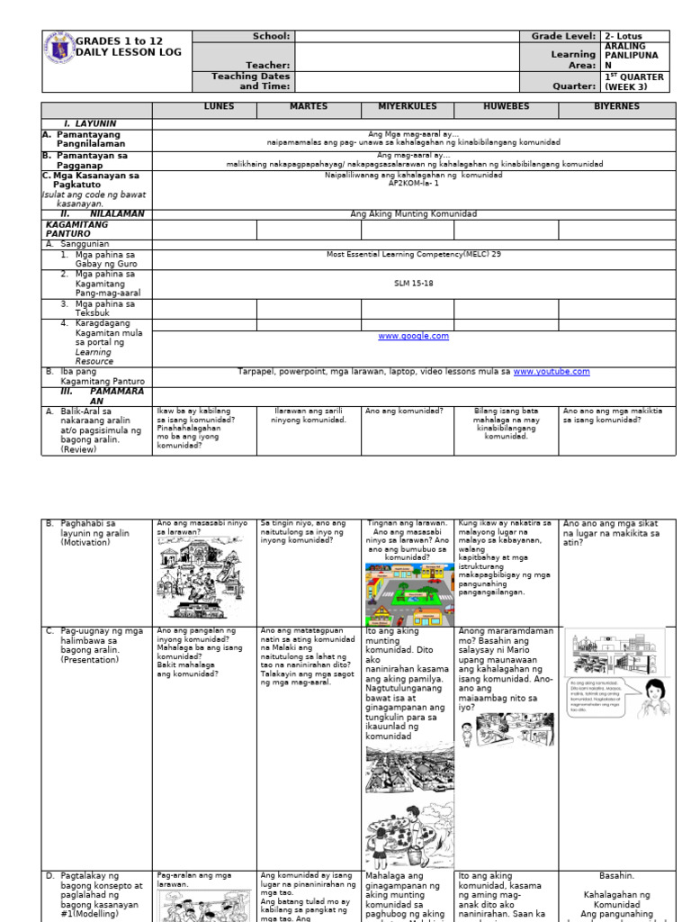 1st Quarter AP Week 3 | PDF