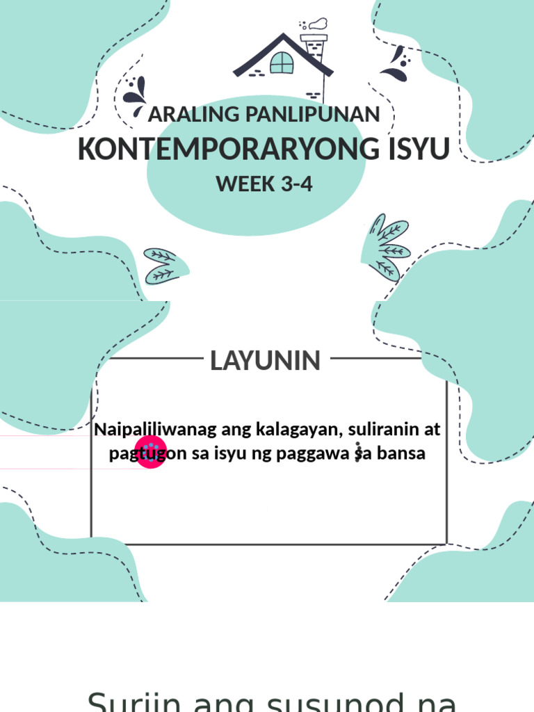 Isyu Sa Paggawa-Day 1 | PDF