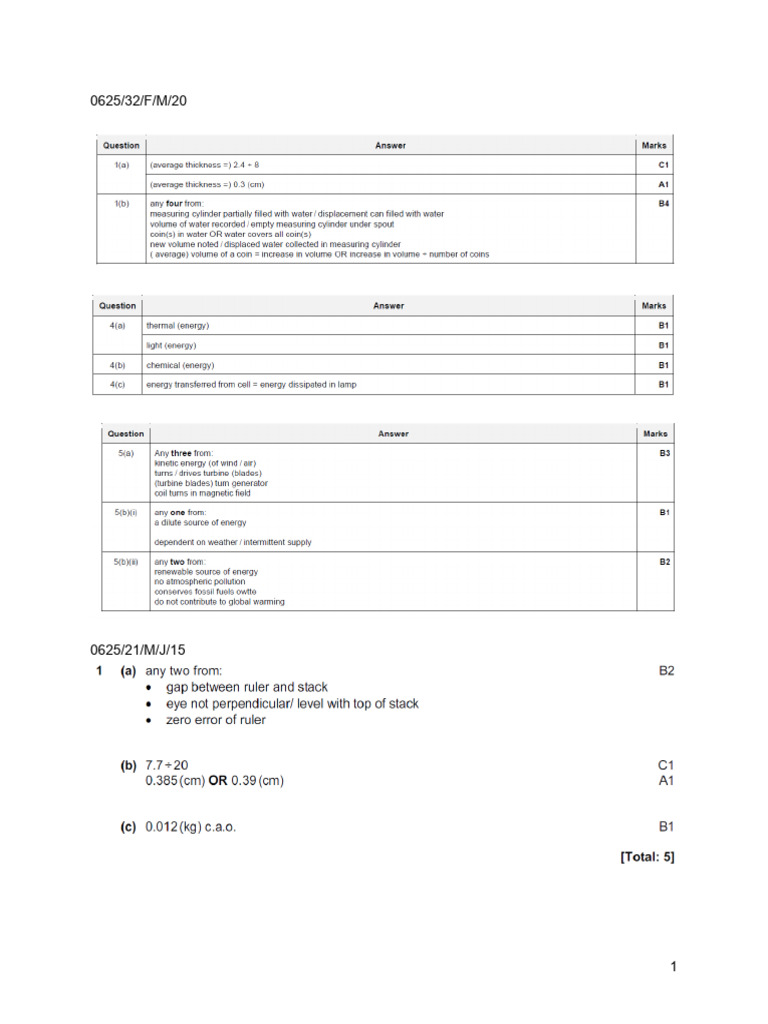_Y9 Revision physics 2023 answer | PDF