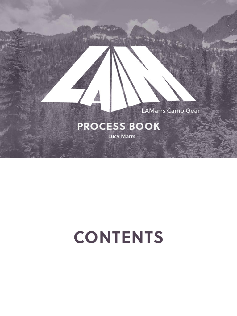 LAMarrs Camp Gear Process Overview | PDF | Logos | Brand
