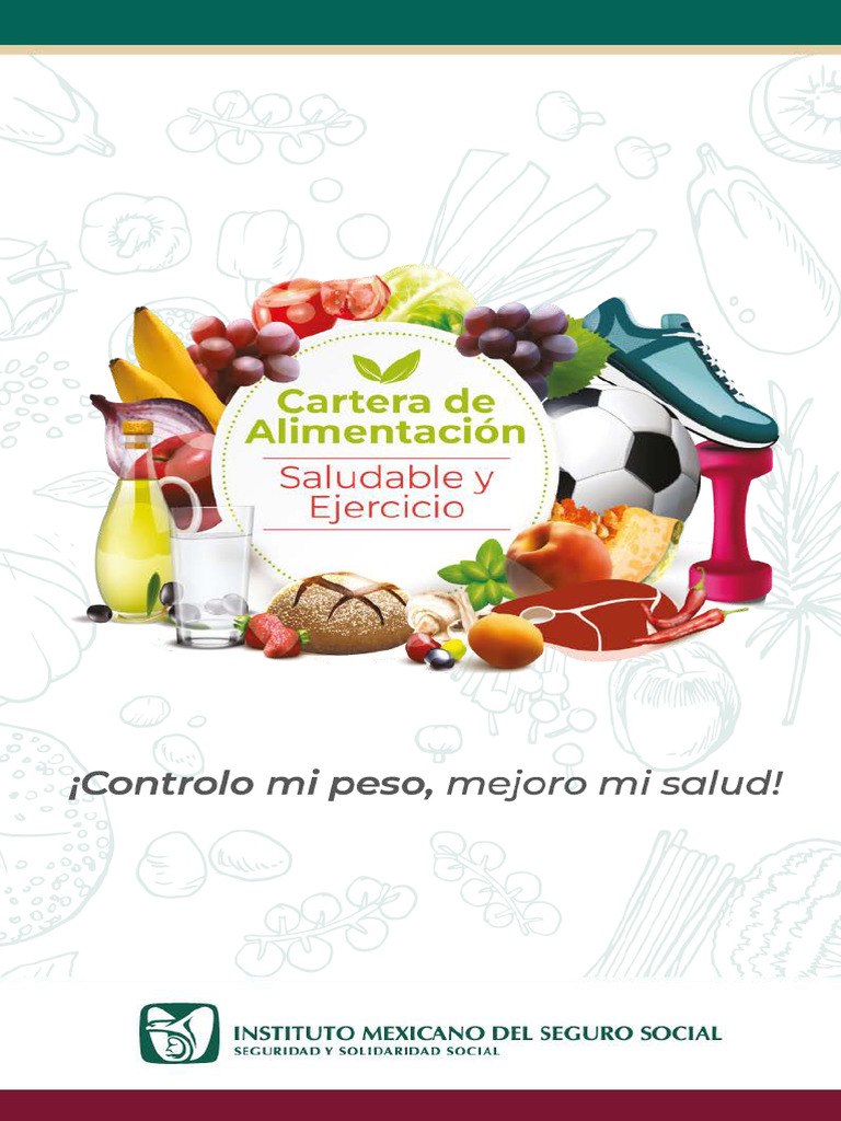 Cartera de Alimentación Saludable IMSS | PDF | Obesidad | Maíz