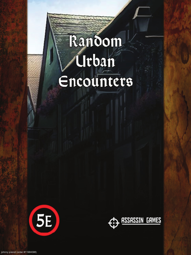 Random_Urban_Encounters | PDF