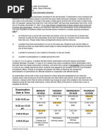 EC120OC - ONLINE FINAL EXAM SCHEDULE F2024 | PDF