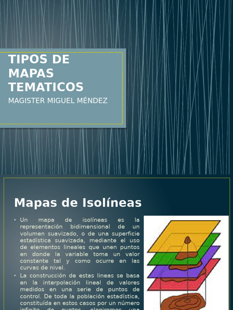 Tipos de Mapas Tematicos | PDF | Mapa