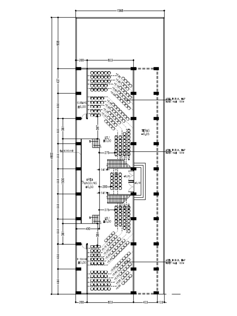 Denah Ruang Teater Rev | PDF