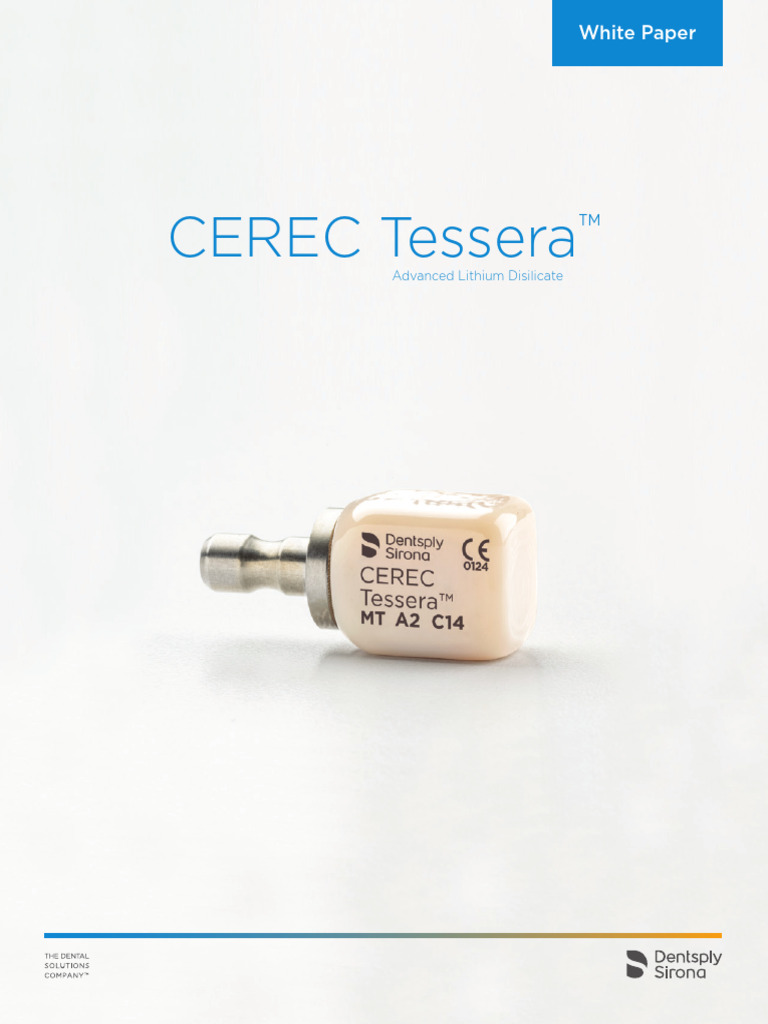 CEREC EN US Document Tessera Clinical WhitePaper - Final | PDF ...