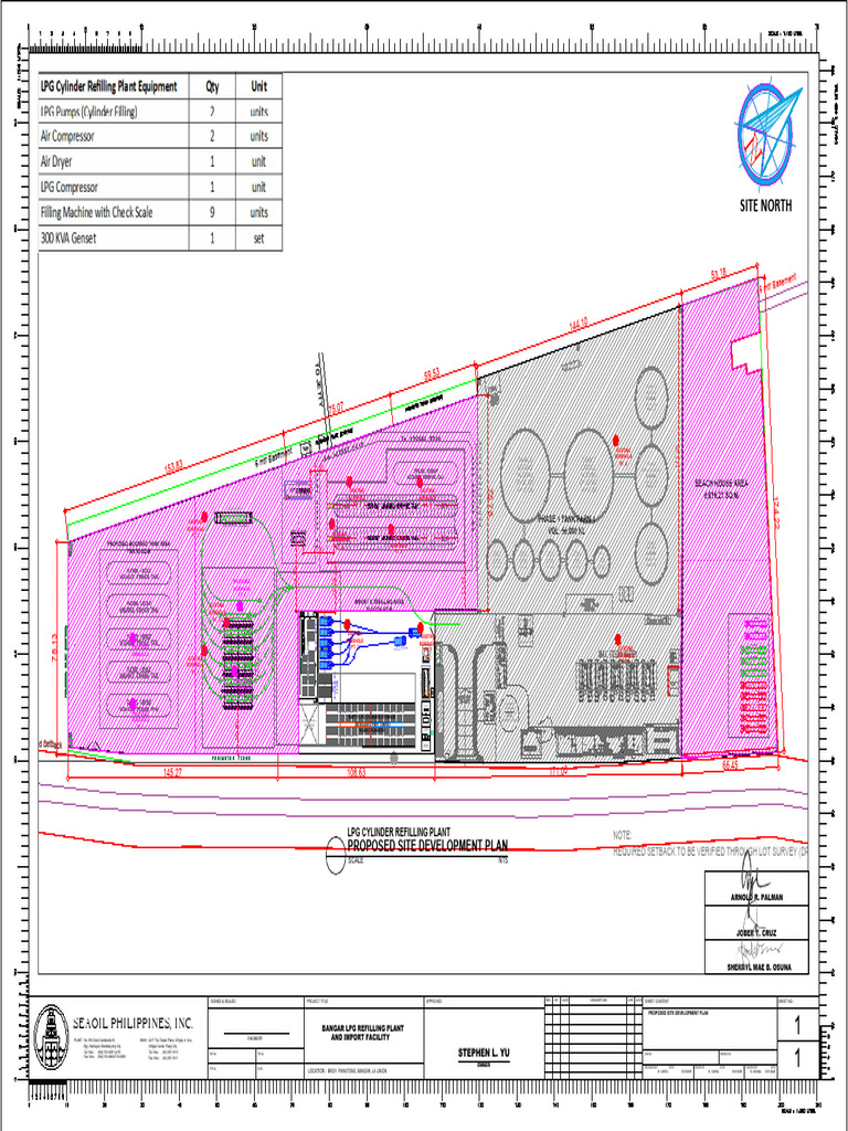 Bangar LPG Cylinder Refilling Plant Approved Plan - Jan 21 2025-Signed ...
