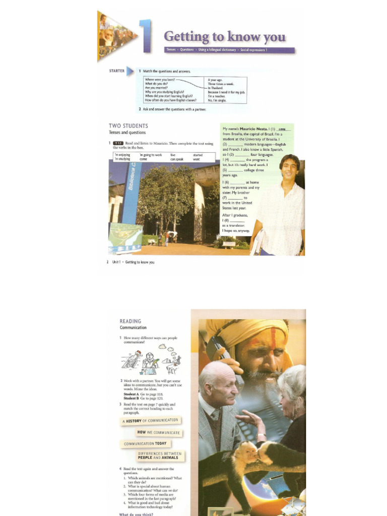 Getting To Know You | PDF