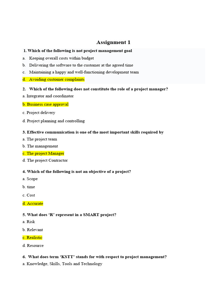 Assignment 1 - Merged | PDF | Project Management | Net Present Value