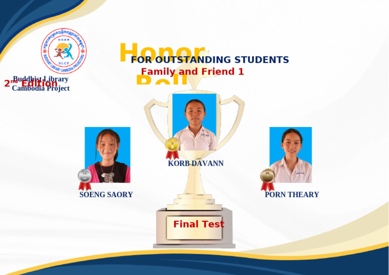 Honor Roll Chart Form FF1 | PDF