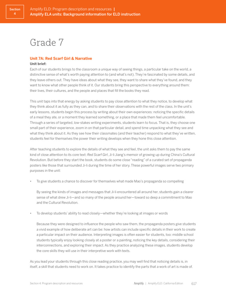 7th grade tennessee reading standards | PDF