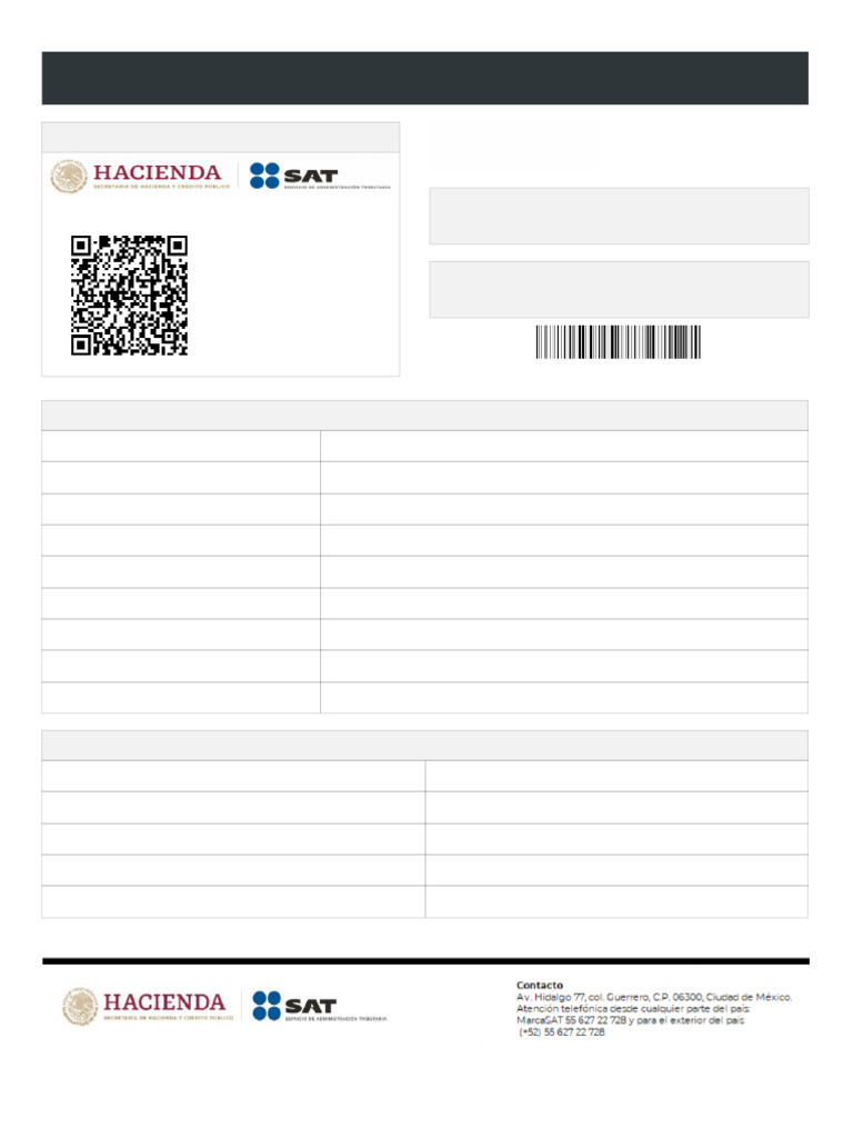 GAEV940421HDGLSC07_RFC (1) | PDF | Gobierno