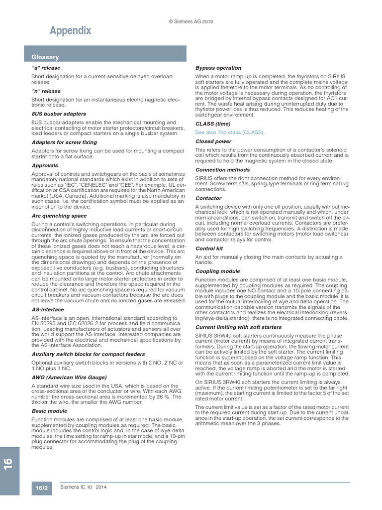 Circuit Breaker Glossary Definitions | PDF | Electric Motor | Relay