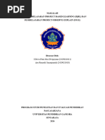 Makalah Model Pembelajaran Berbasis Project Based Learning (PJBL) | PDF