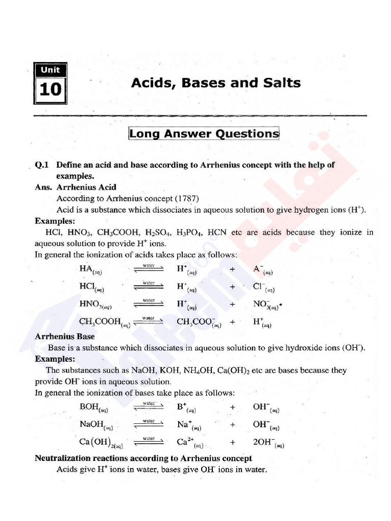 10th Chem Ch10 | PDF