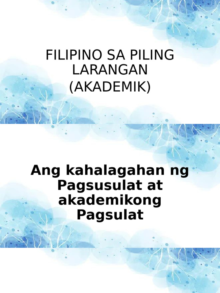 Piling Larangan | PDF