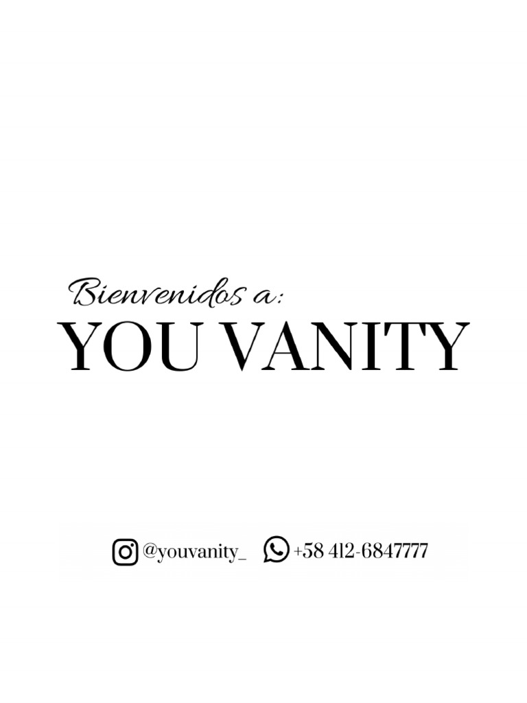 Catálogo You Vanity 06-03 | PDF