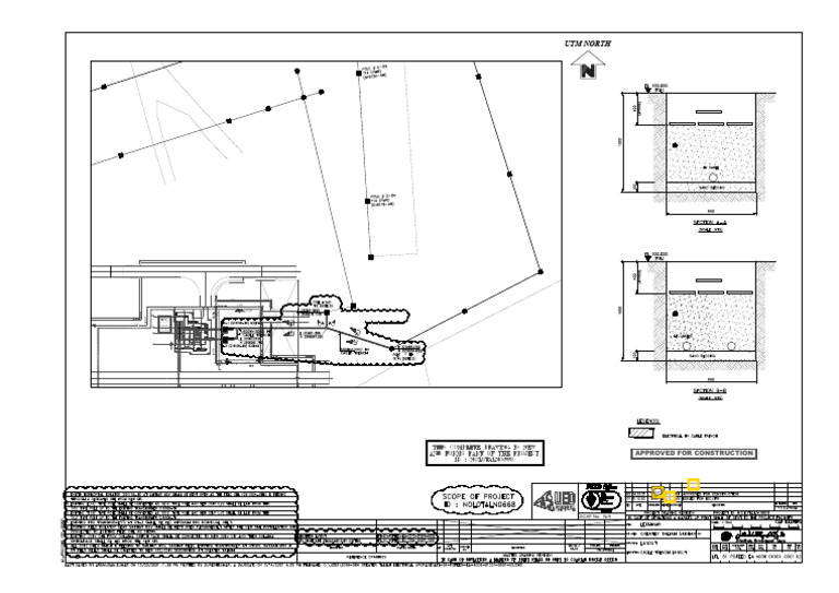 LFL 51 PDFEED EA 4006 01001 0001 02 Cable Trench Layout | PDF