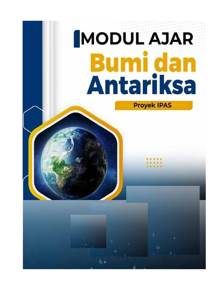 4. Modul Bumi dan antariksa print | PDF
