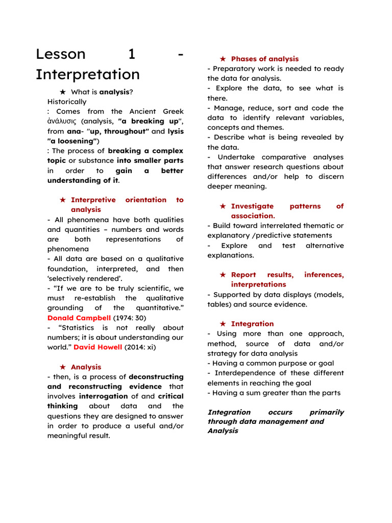 3iS REVIEWER 4TH Q- grade12 | PDF | Analysis | Qualitative Research