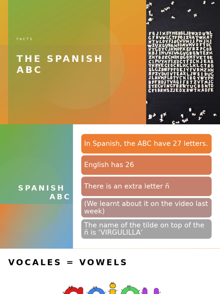 Spanish ABC: Sounds and Characteristics | PDF
