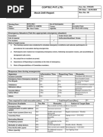 Emergency Mock Drill - Sample | PDF | Emergency | Emergency Evacuation