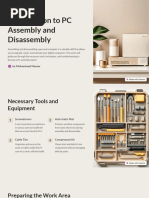 PC Disassembly and Troubleshooting A Step by Step Guide | PDF | Troubleshooting | Personal Computers