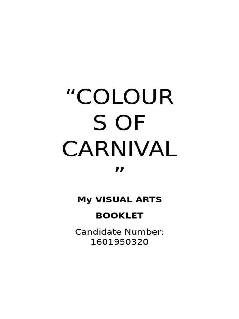 Booklets Art | PDF | Carnival | Paintings
