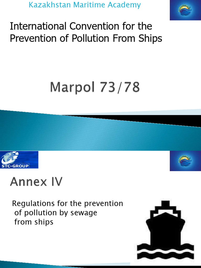 5.4 Marpol Annex IV KMA - PDF | PDF | Environmental Science | Pollution
