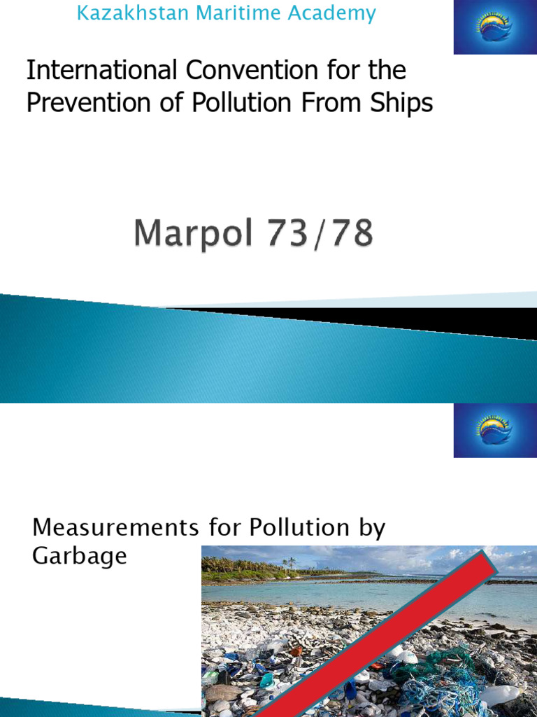 MARPOL Annex V: Ship Garbage Management | PDF | Ships | Plastic