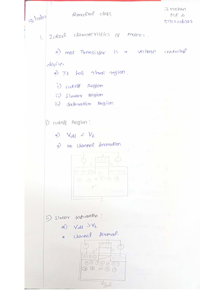 Remedial Class Test | PDF