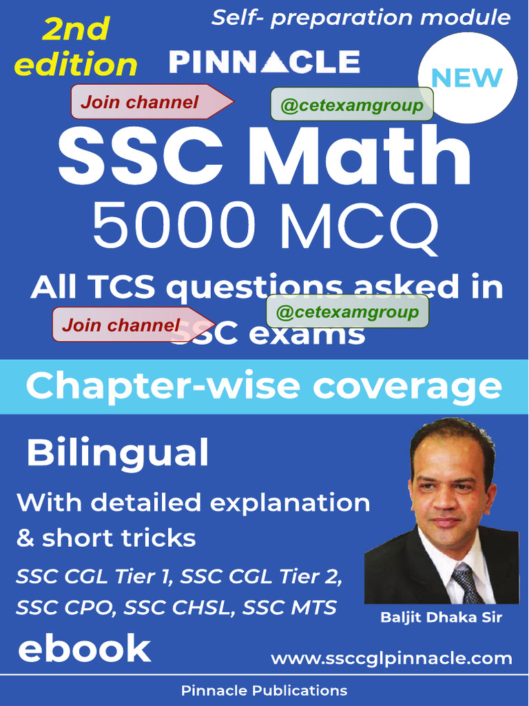 Pinnacle SSC Maths 5000 MCQ | PDF