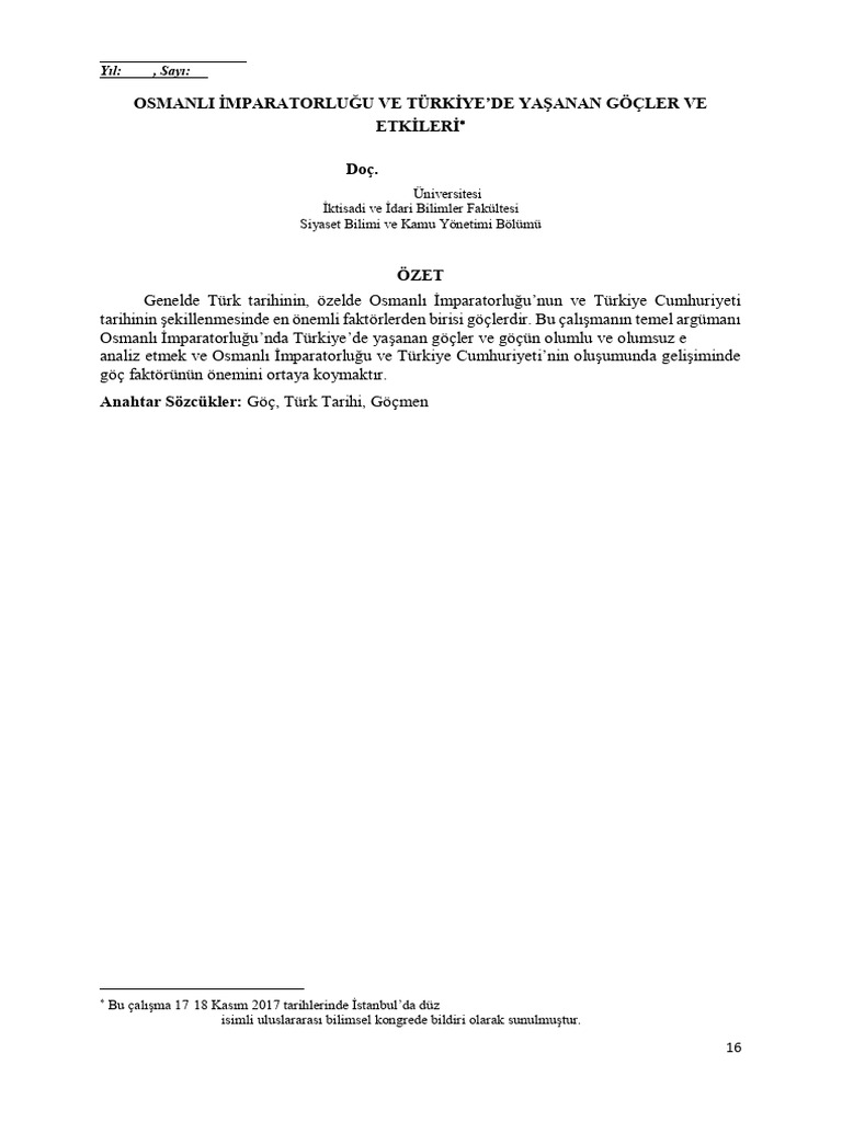 Osmanli - Mparatorlu - U Ve T - RK - Ye - de Ya - Anan G - Ler Ve Etk - Ler - (#412976) - 468049 ...