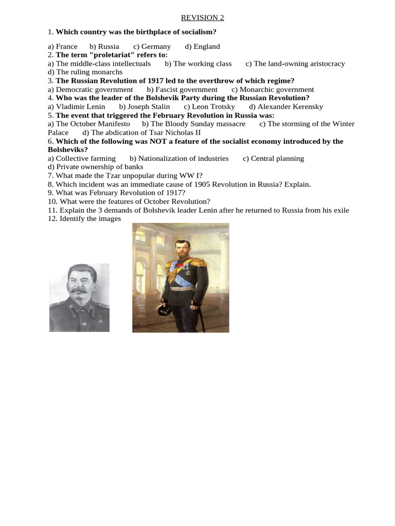 Russian Revolution | PDF