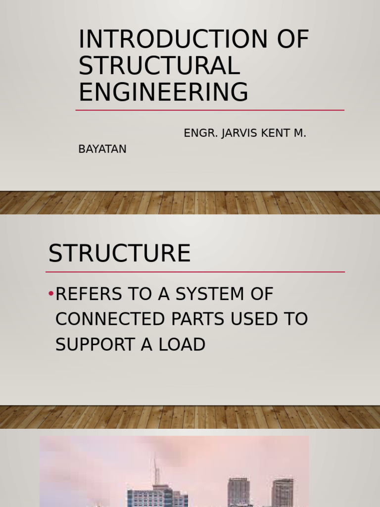Introduction of Structural Engineering | PDF