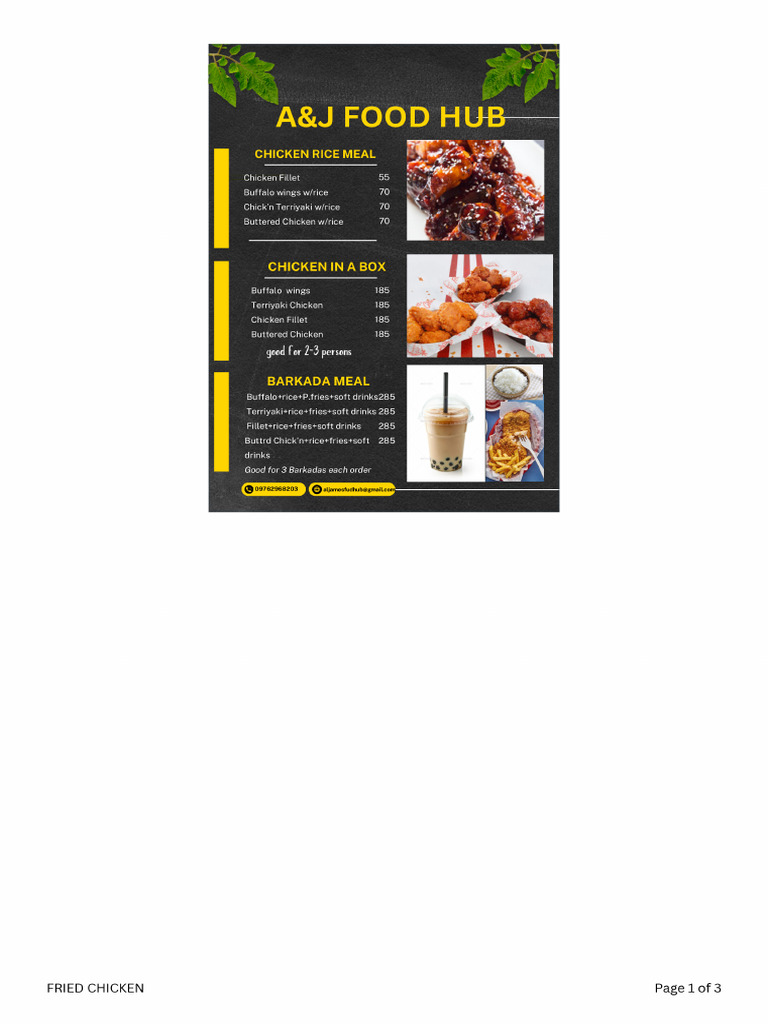 FRIED CHICKEN | PDF