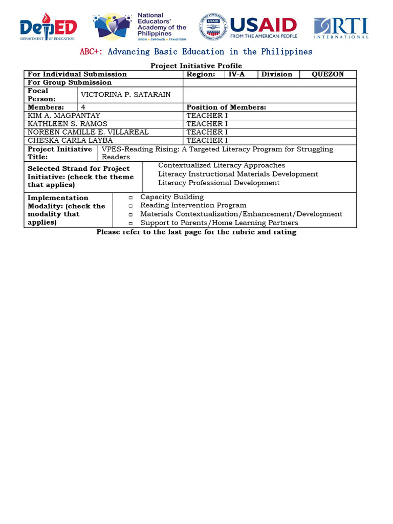 Targeted Literacy Program for Readers | PDF | Educational Technology ...