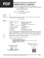 Contoh SK Pemberhentian Dari Jabatan Fungsional | PDF