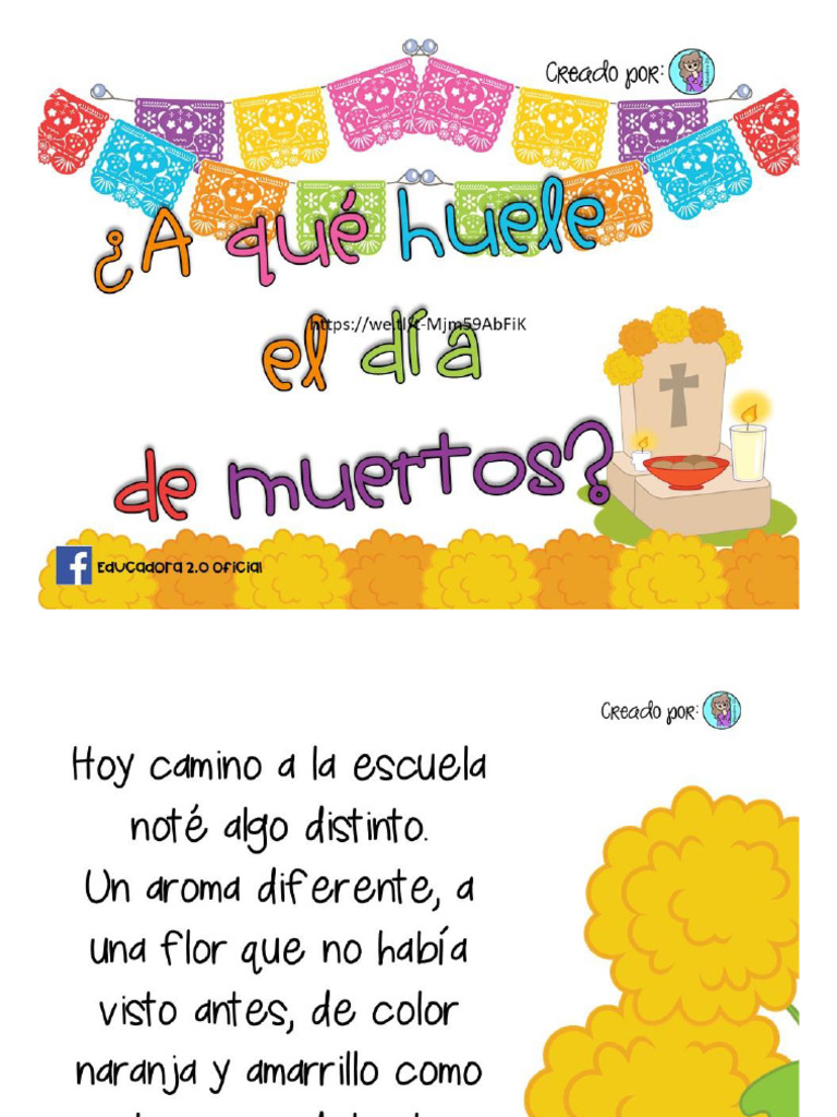 A Que Huele El Dia de Muertos Cuento | PDF