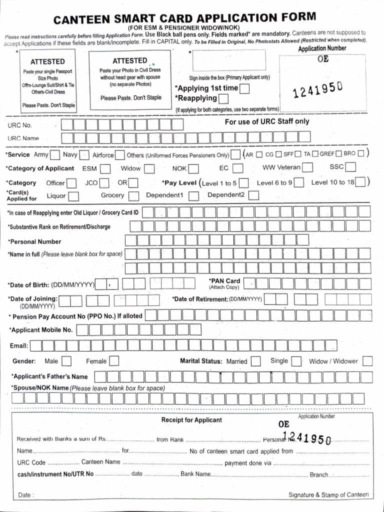 Canteen Smart Card Application Guide | PDF