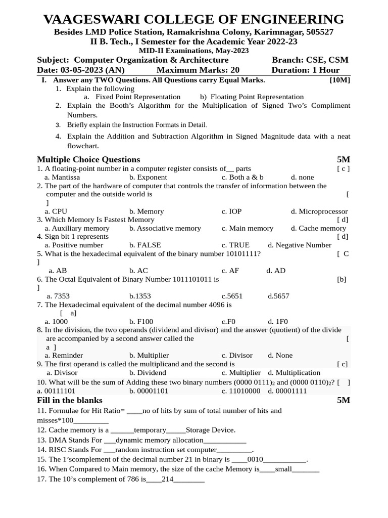 coa | PDF | Division (Mathematics) | Computer Science