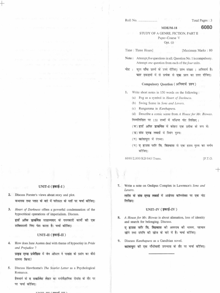 Fiction Genre Study: Key Themes & Analysis | PDF